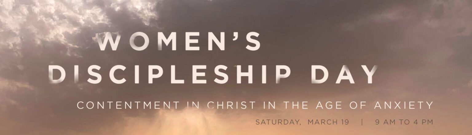 An Invitation to Women’s Discipleship Day (Saturday, March 19th ...